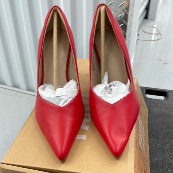 Farylrobin | Shoes | Red Leather Faryl Gaia Size 7 | Poshmark